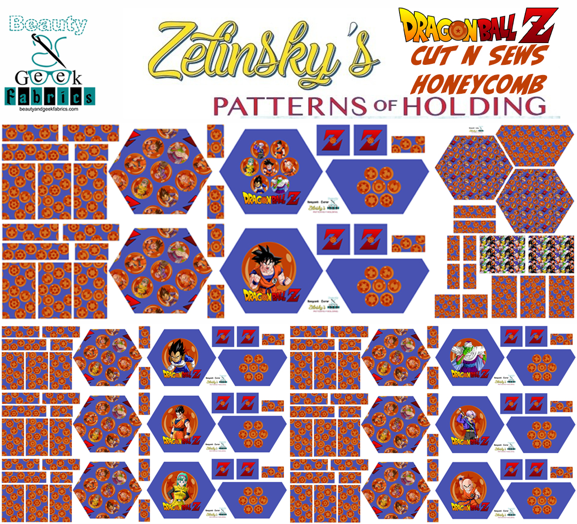 DBZ - Cut and Sew - Honeycomb Crossbody - PP Preorder - Beauty & Geek ...